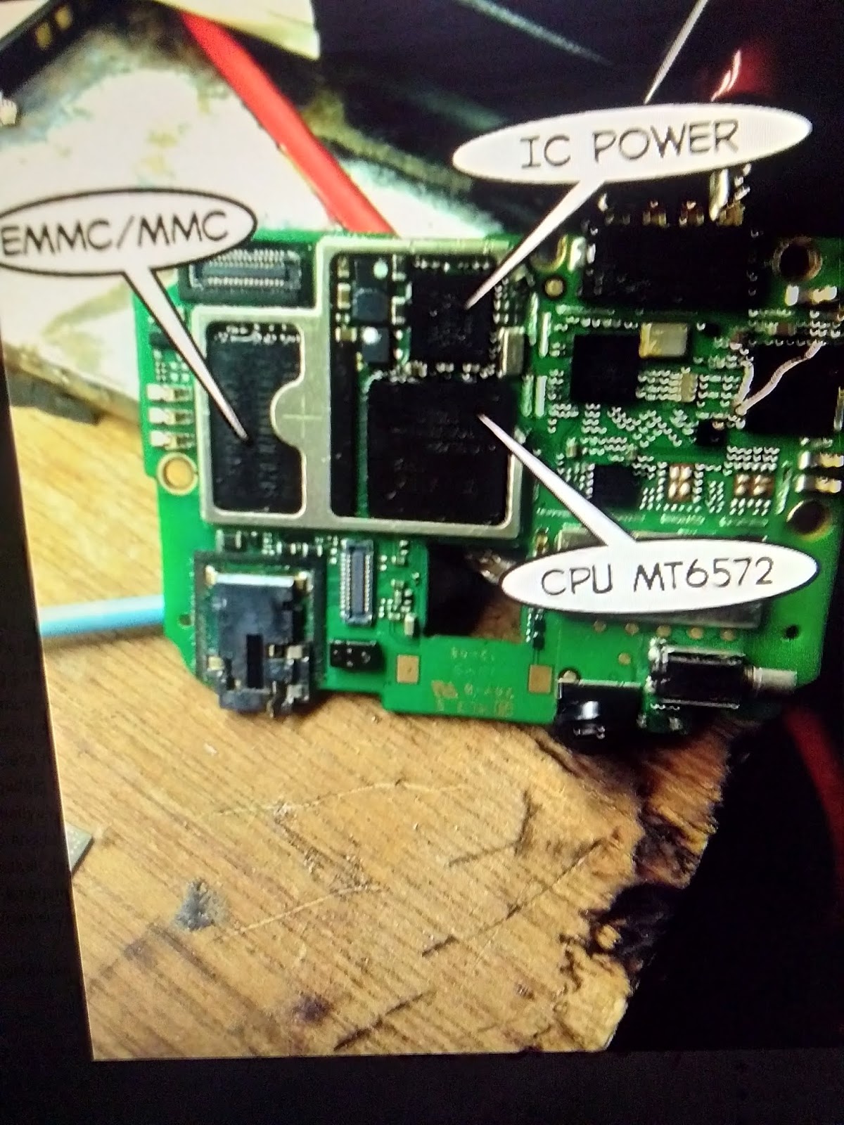 Mengenal skema hp/android IC,EMMC,CPU dan lain-lain | Dunia Ponsel