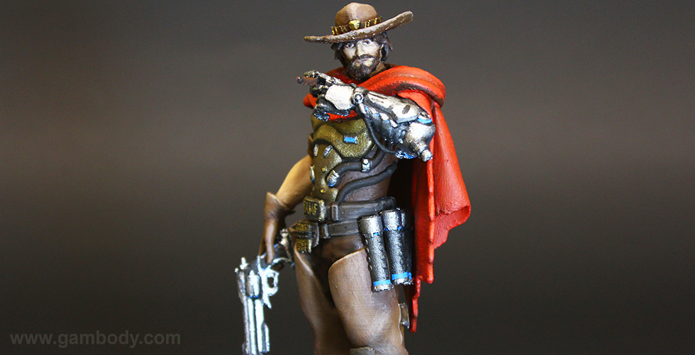 Overwatch - McCree 3D Model | Static Figurine | 3D Printing Designs