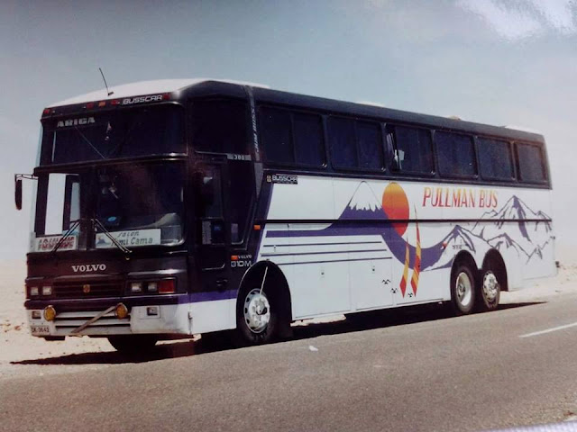Años 90 aquí en Chile, una década donde los buses y el servicio abordo ...