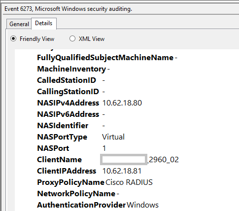 Hubbard on Networking: Debugging Cisco Device Authentication to a Microsoft NPS Server