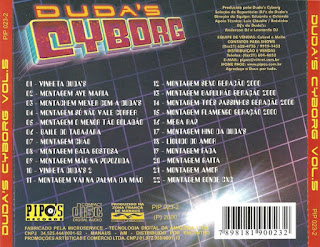 CD DUDA`S CYBORG VOL.5 - Site Funk antigo