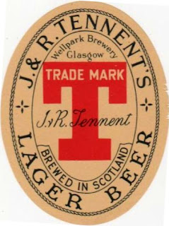 Shut up about Barclay Perkins: Tennent's Lager 1889 - 1890