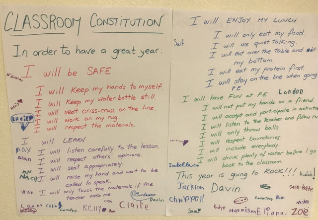Our Classroom Constitution | Sustainable Montessori