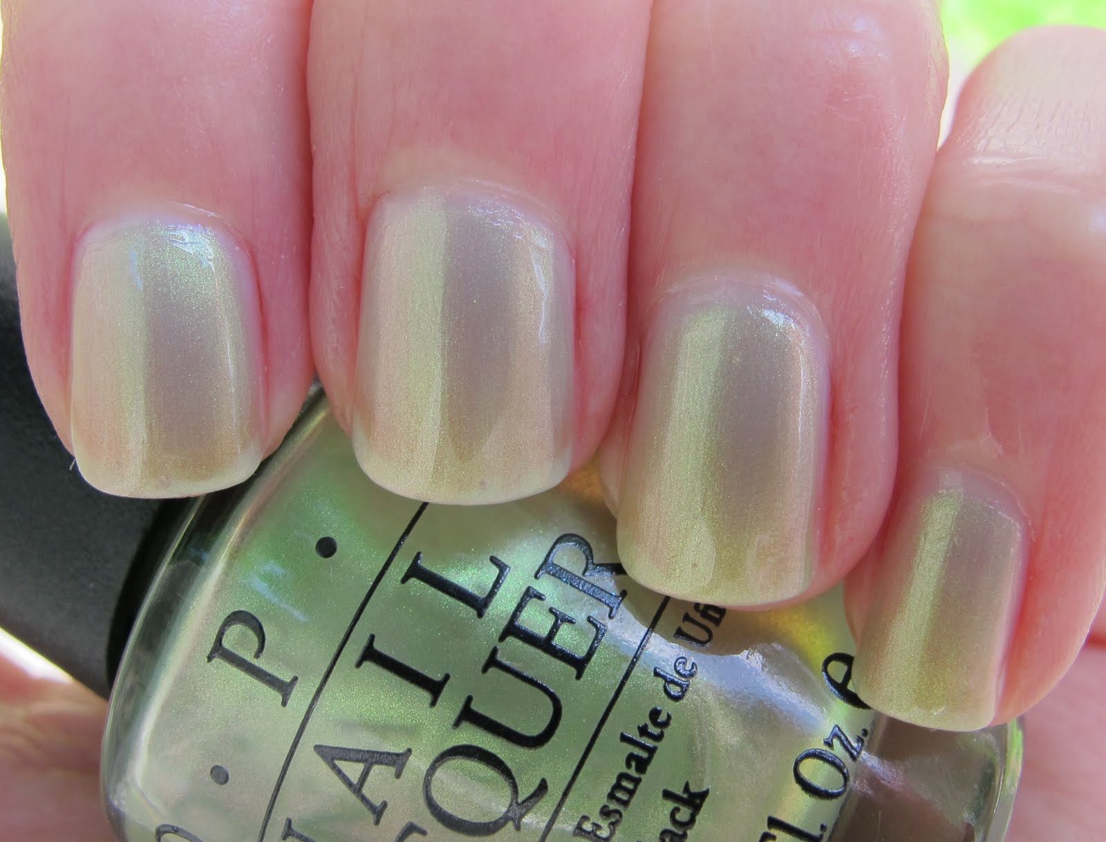 Never Enough Nails: OPI Electric Eel Is A Slippery One