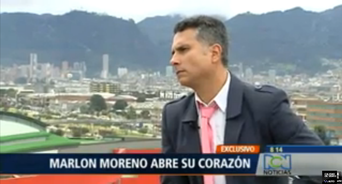 Actor Colombiano Marlon Moreno