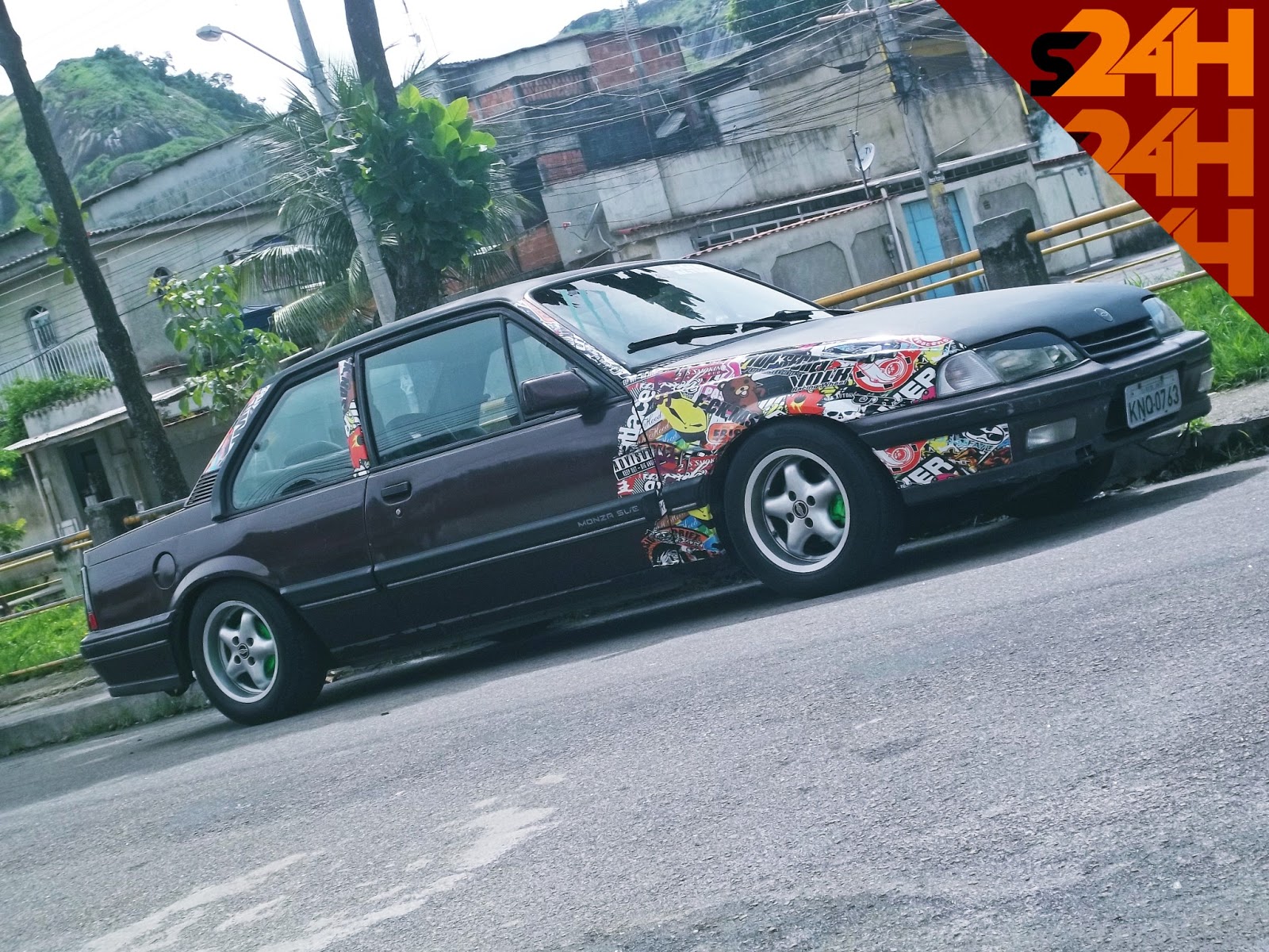 Monza Tubarão Baixo na FIXA de Aro 15" ! | Socados 24Hrs