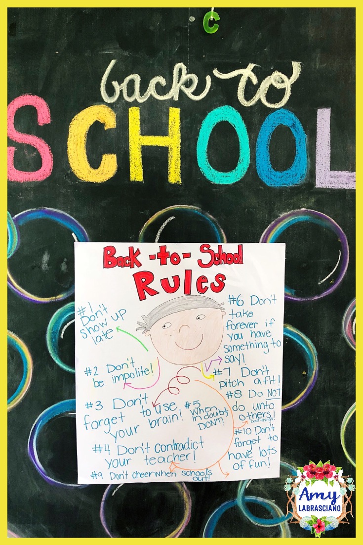 Learning Lessons With Amy Labrasciano: Creating Classroom Rules with ...