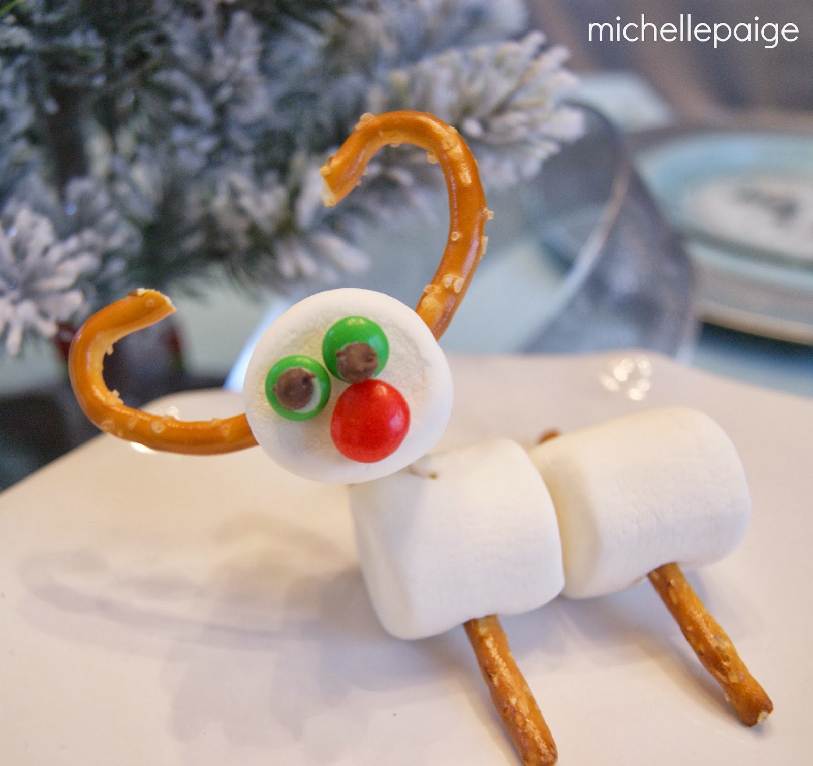 michelle paige blogs: Marshmallow Reindeer Activity
