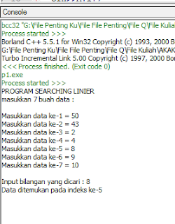Membuat Program Sequential Search di C++