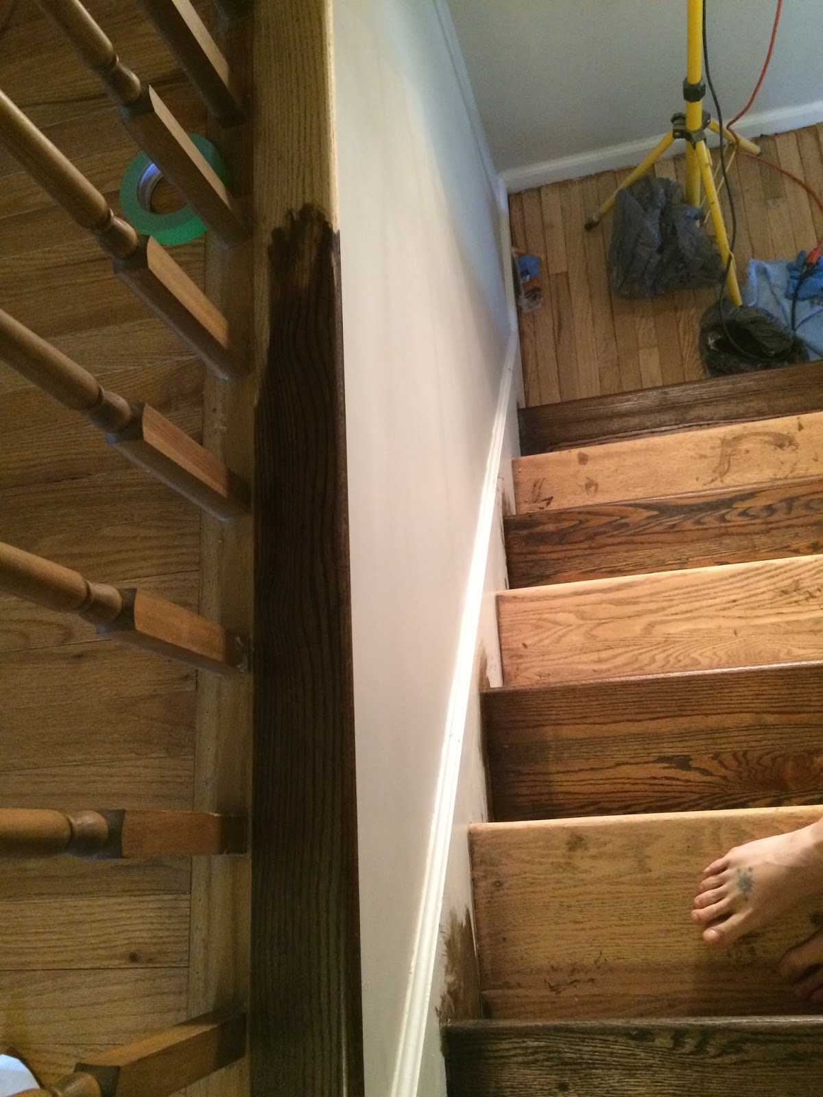 Casa Williams: The Stairwell Makeover, Part 2: The Process