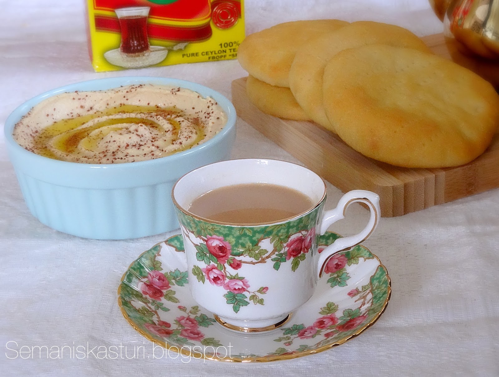 HOMEMADE YEMEN ADANI TEA DAN HUMMUS ~ Swesia's Journey