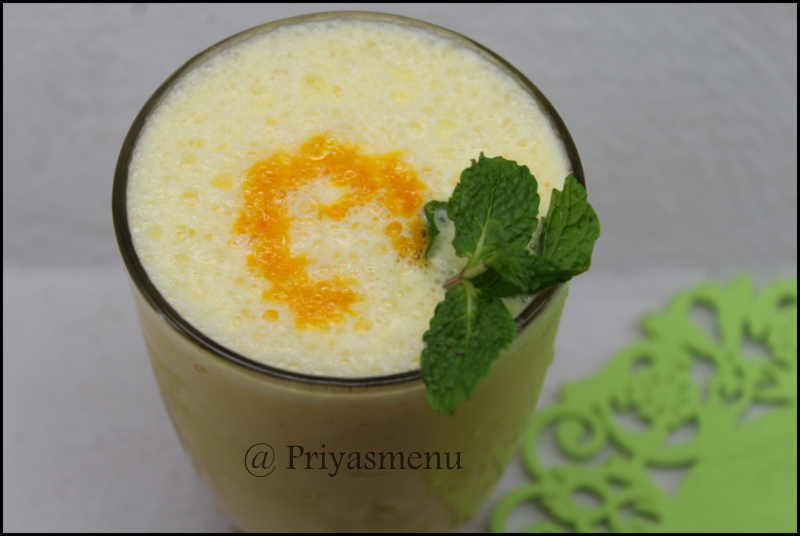 Priyas Menu Yum Yum Yummy Food For Food Lovers Kesar Elachi Lassi Summer Special Recipe