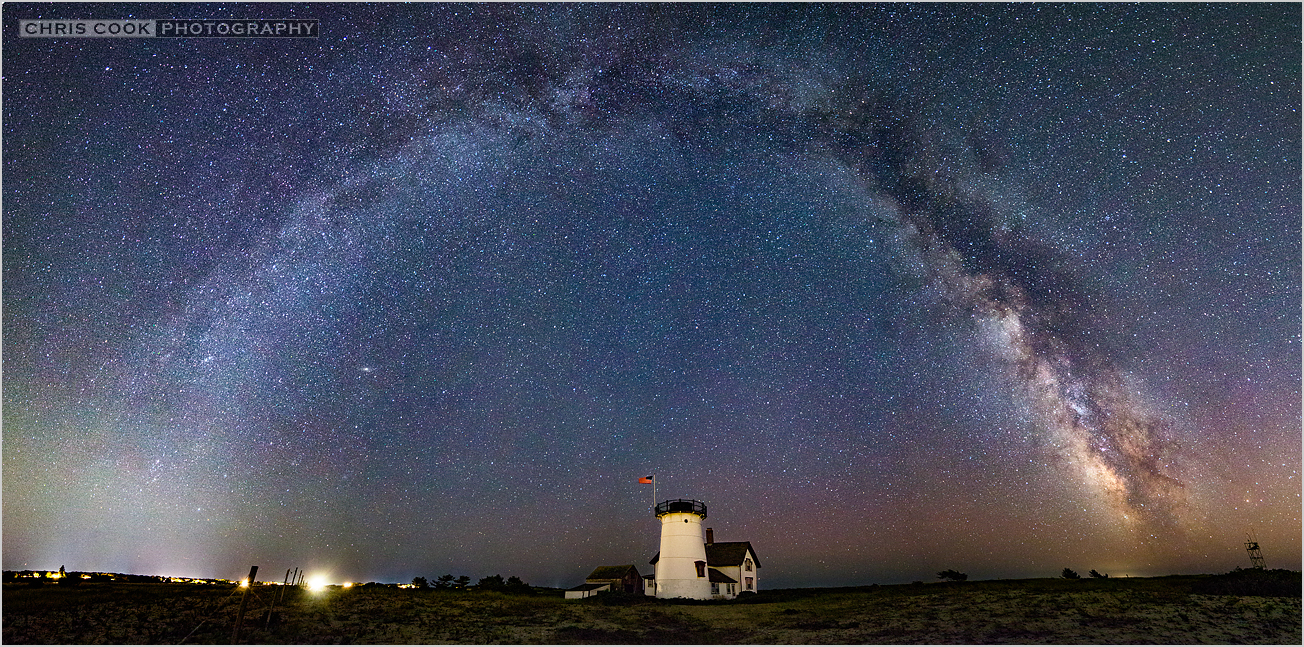 Chris Cook Photography: Starry Night at Stage Harbor Lighthouse