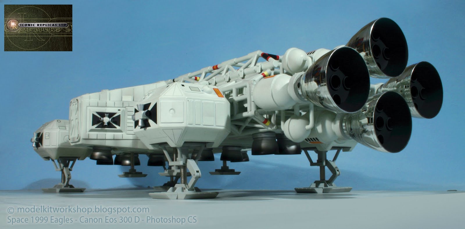 MODELKIT WORKSHOP: Eagle Space 1999 : Iconic Replicas - Ex Product ...