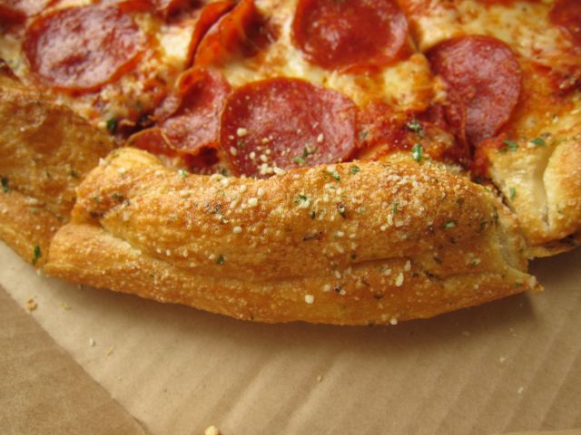 dominos garlic crust