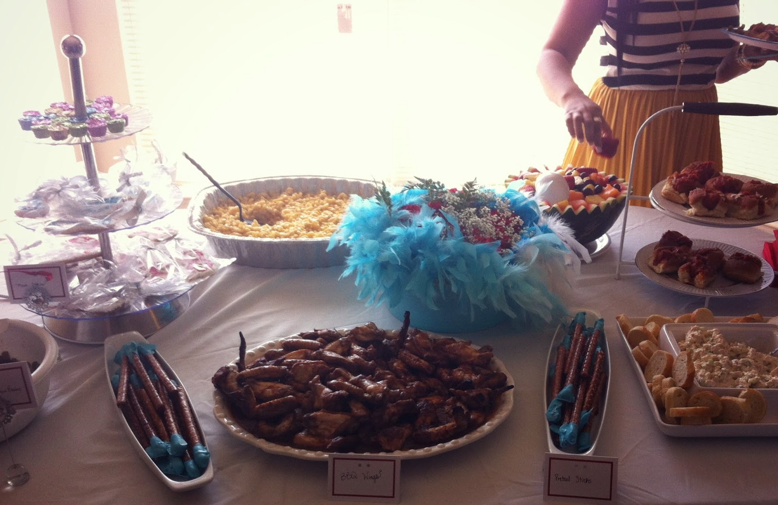 Masquerade Shower: The Food. | Shipwrecked on Fabulous Island