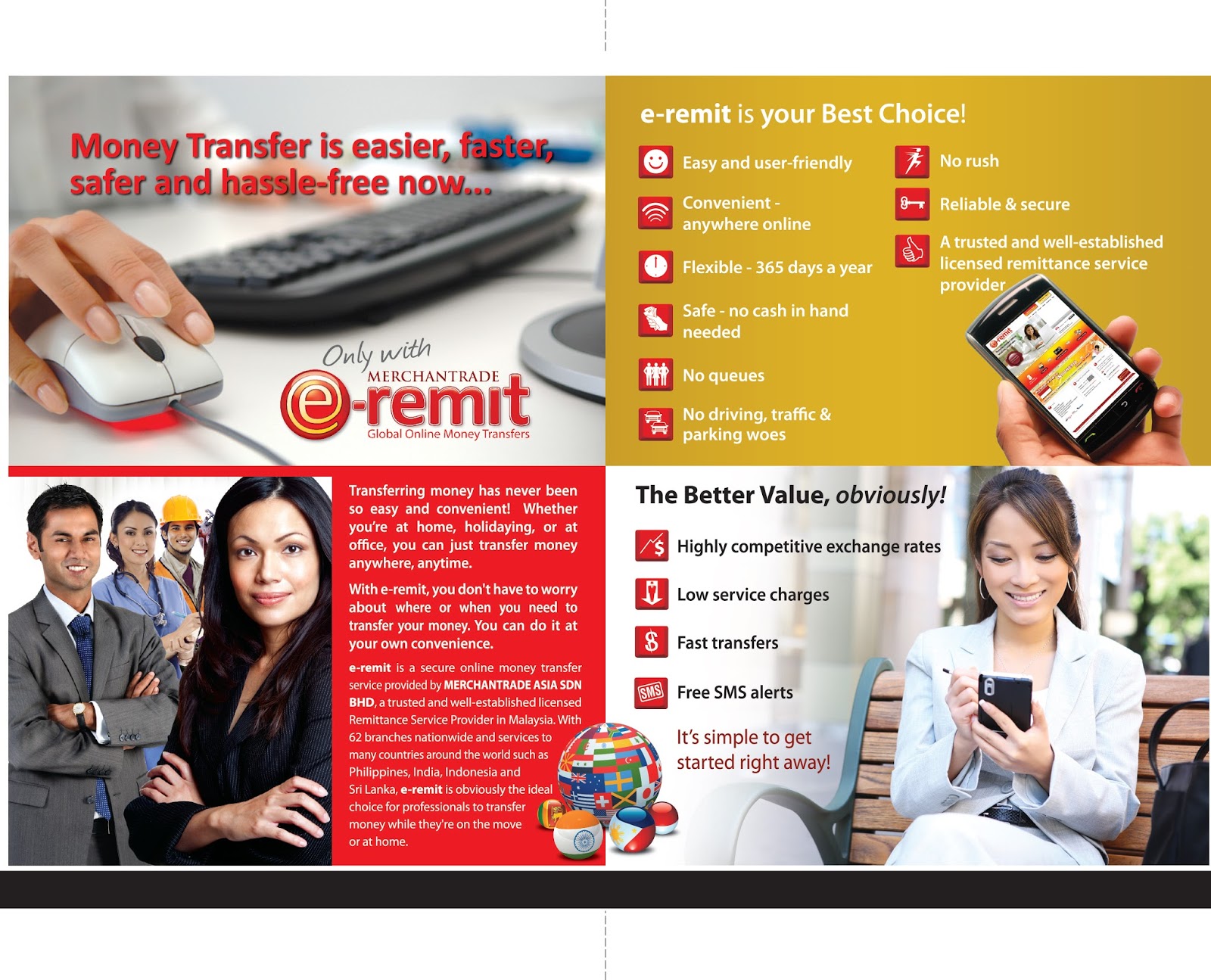 The Key To Travel With Ease: e-remit - Audreypuiyan's blog // The story ...