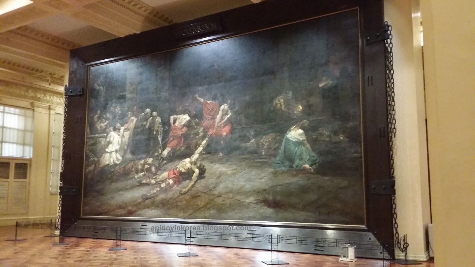 A Pinoy in Korea: Juan Luna's Spoliarium: A Painting of a Revolution