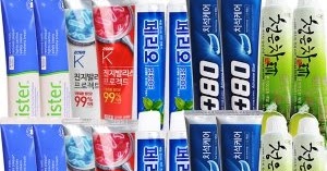 Korean Toothpaste 25 Pieces Big Sale / PERIOE / 2080 / Glister / MEDIAN ...