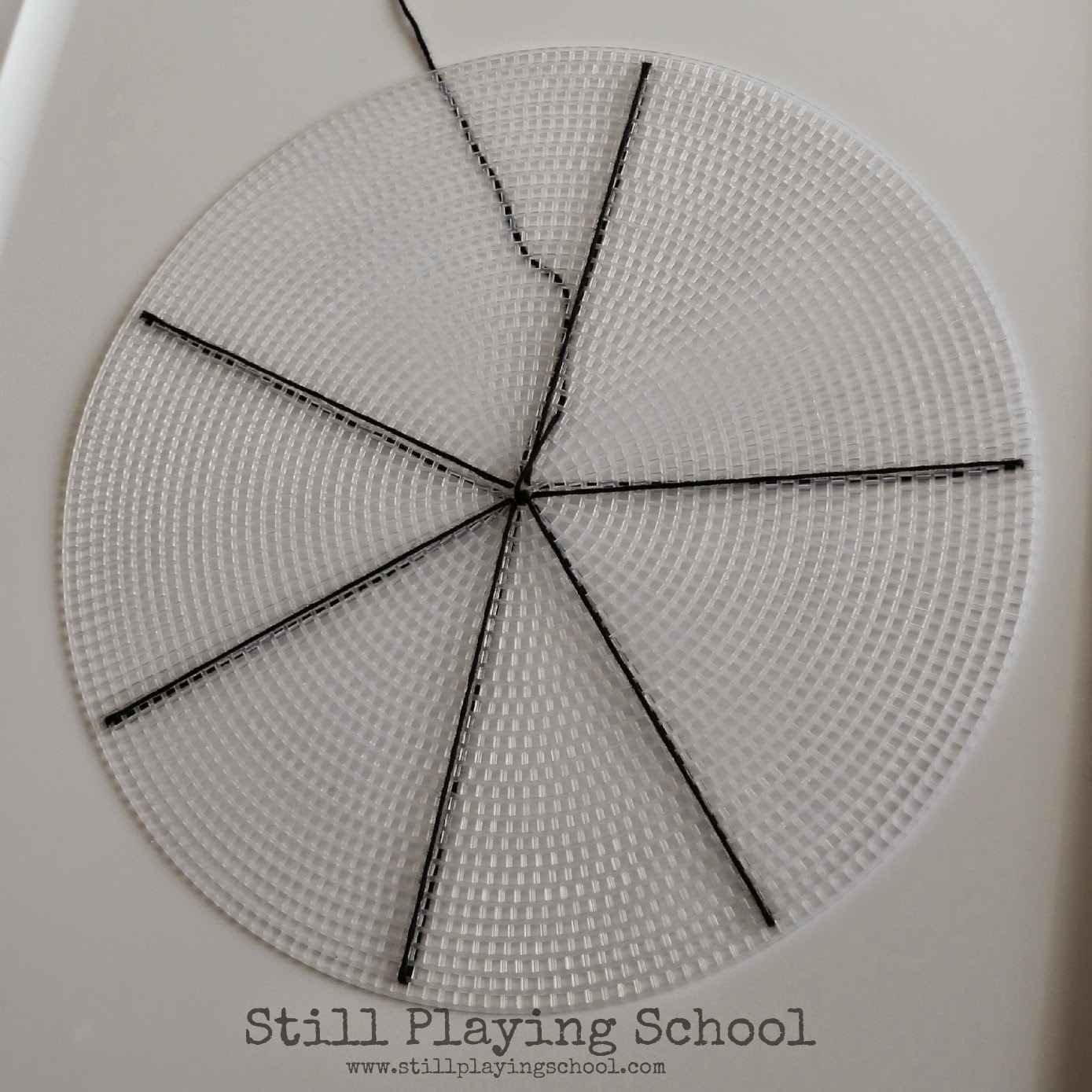 Sewing Spider Webs | Still Playing School