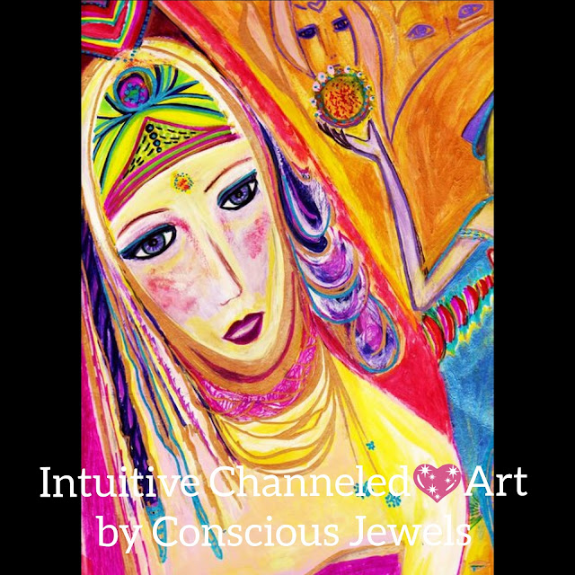 ॐ Conscious Jewels of Light: Intuitive Channeled♥Art