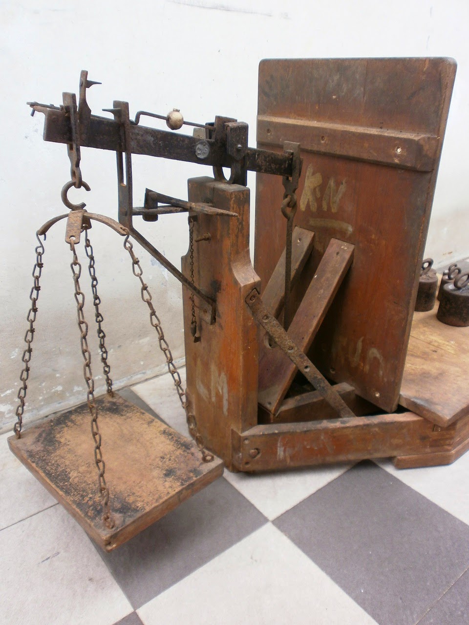 Antikpisan: Timbangan Beras Tempo Dulu Era Kolonial Belanda ( Ned - Ind ...