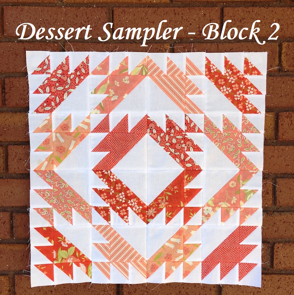 Happy Quilting: Dessert Sampler - Block 2