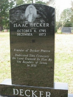 A Hobby Tree: Isaac Decker 1795-1873 (101100)