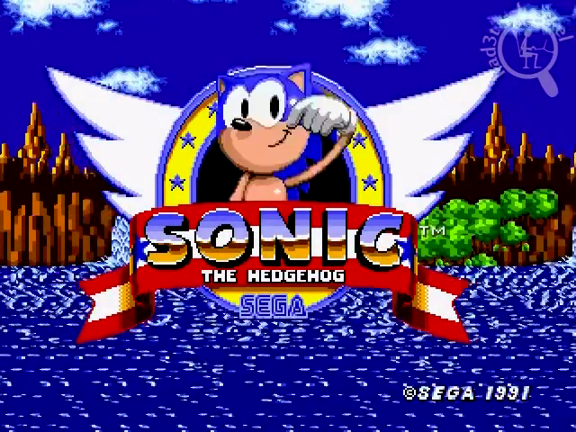 WALID 2D: Sonic Intro Animation