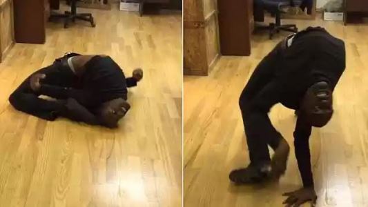 You'll freak out over this creepy video of a contortionist