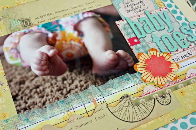 me & my scraps: baby toes