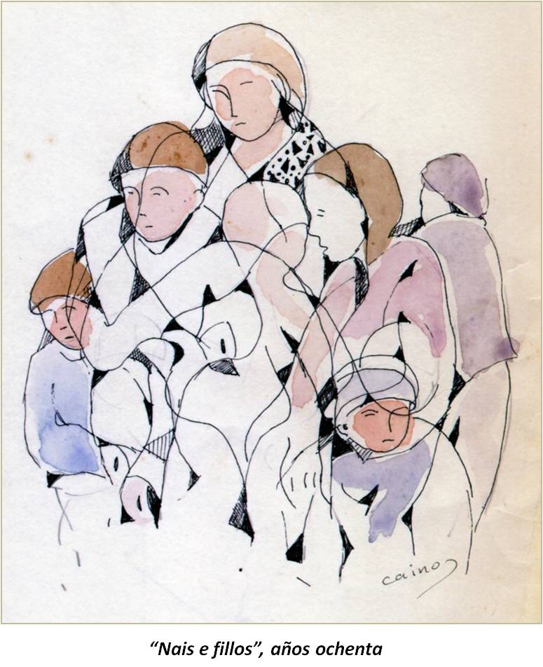 Allí donde habitan las mariposas: CAINO, PINTOR DE REALIDADES Y SUEÑOS