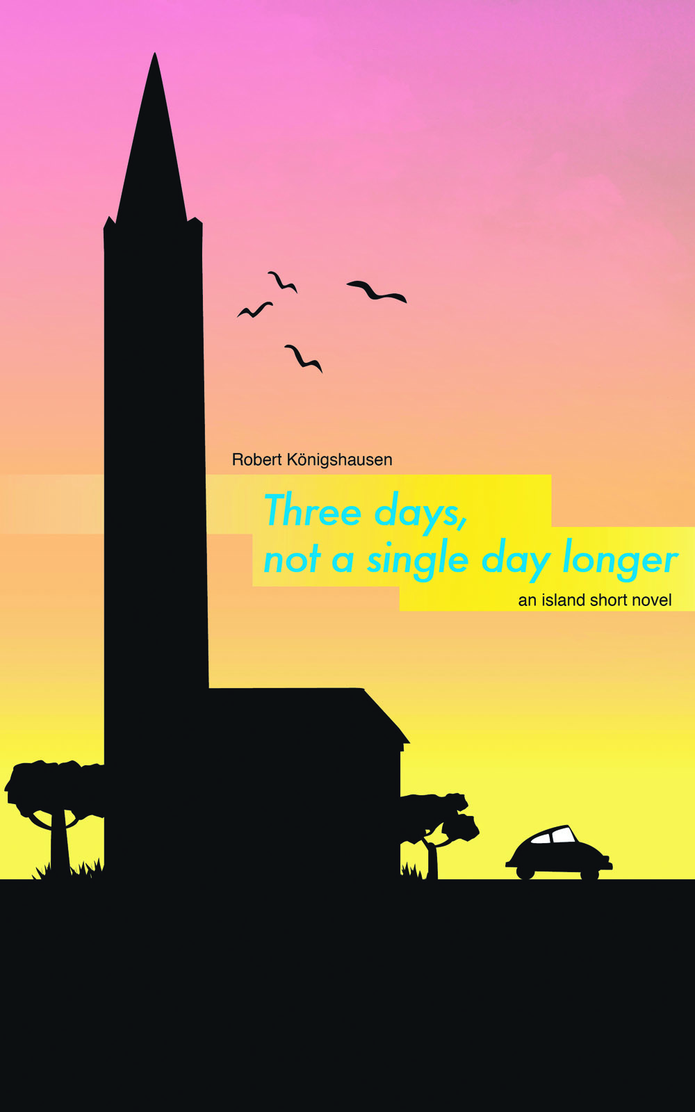 Wortlaterne: Sample: „Three days, not a single day longer“