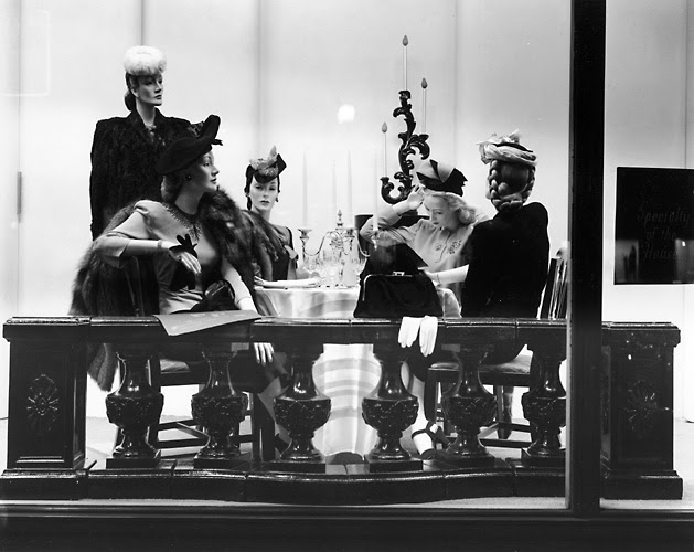 The Couture Touch: Inspiration: Vintage Window Displays