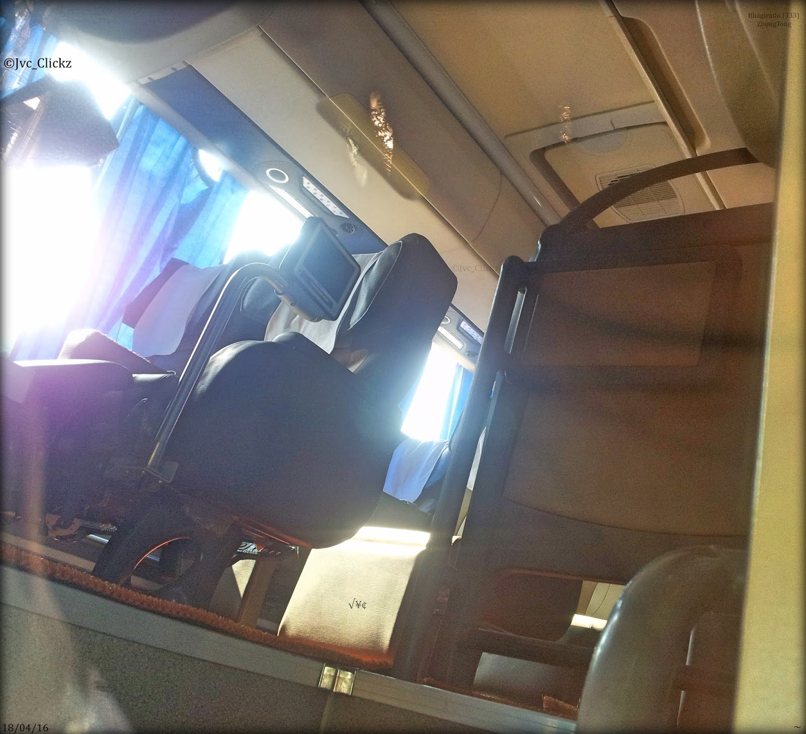 ZhongTong Navigator Multi - Axle 14M Bus by Deccan Auto.