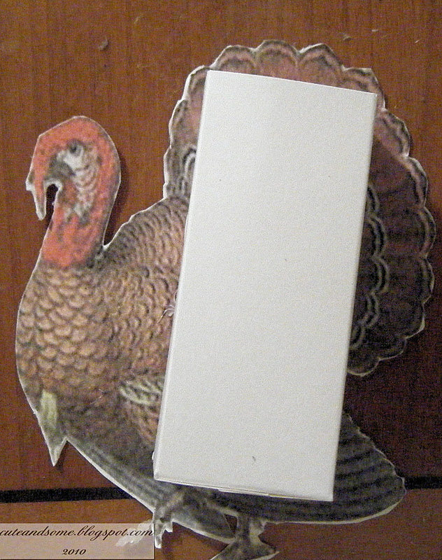 Cute and Some: "GOBBLE-GOBBLE" TURKEY TREAT BOX!!!