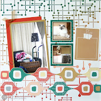 Scrapbook {Sat}: Club Scrap Office Space Pages - The Leaf Studio