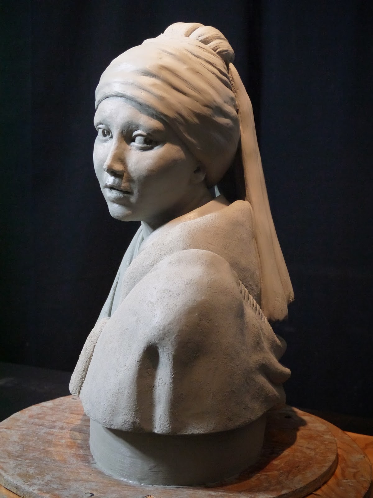 Eric The Sculptor: Model needed- Girl with Pearl Earring