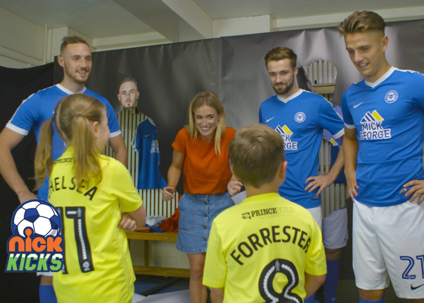 NickALive!: Young Peterborough United Fans Get Ultimate Surprise As ...