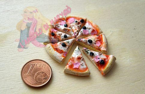 εϊз: Tutorial: pizza in fimo e cernit