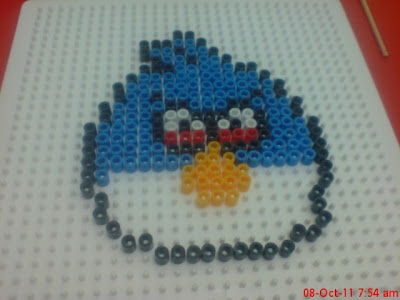 MY BLOG, MY STORIES, MY PHOTOS - 廖国玲: I LOVE PYSSLA BEADS - ANGRY BIRD