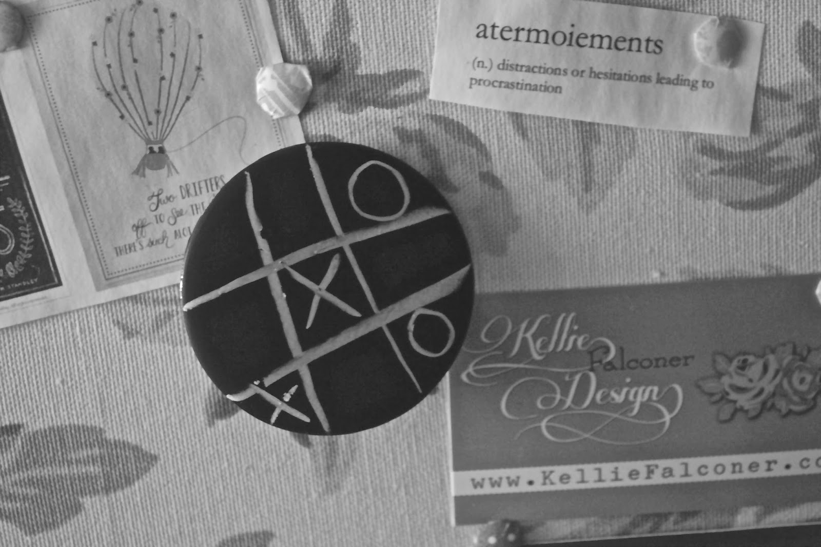 Accordion To Kellie: In the Shop | Chalkboard Buttons