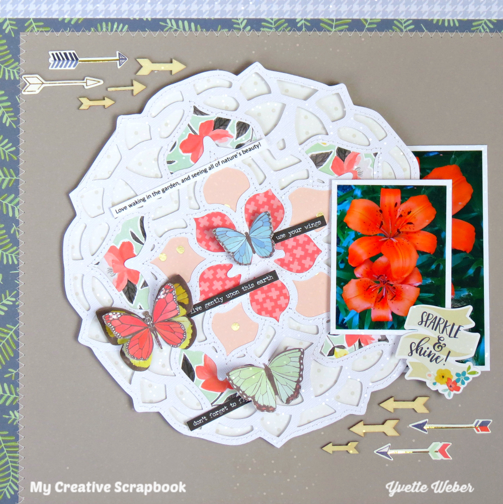 Scrapping With Yvette: My Creative Scrapbook | Sparkle & Shine ...