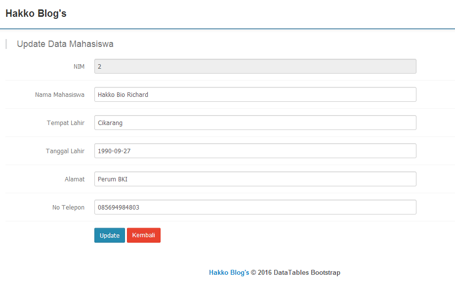 Menampilkan data MySQL dengan datatables serverside di php (CRUD ...