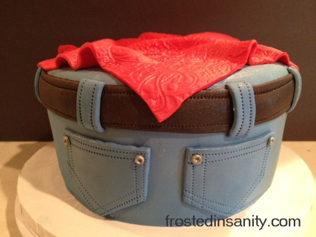 Frosted Insanity: Blue Jeans Cake