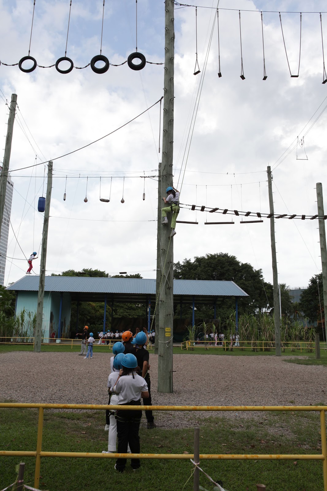 Rosyth School P4 Camp 2012: Camp 2: Activity Time! High Elements Course