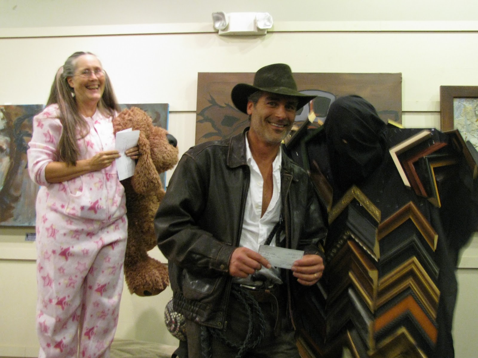 Raven Gallery and Framing: Congratulations Winners: sCary aRT 2011