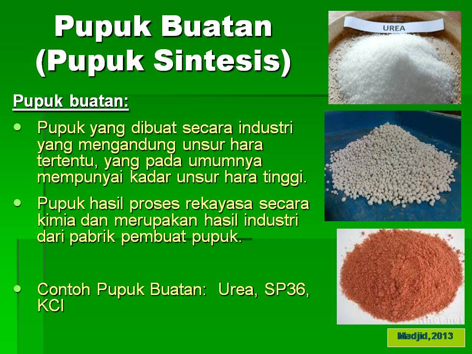 Dasar Dasar Ilmu Tanah: Pupuk dan Pemupukan