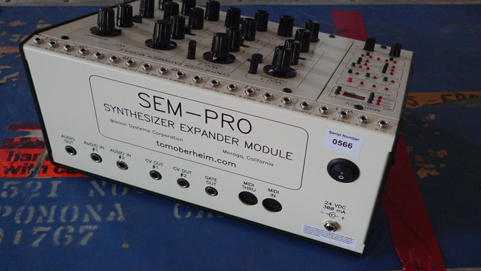 MATRIXSYNTH: Tom Oberheim SEM-PRO semi modular synth SN 056