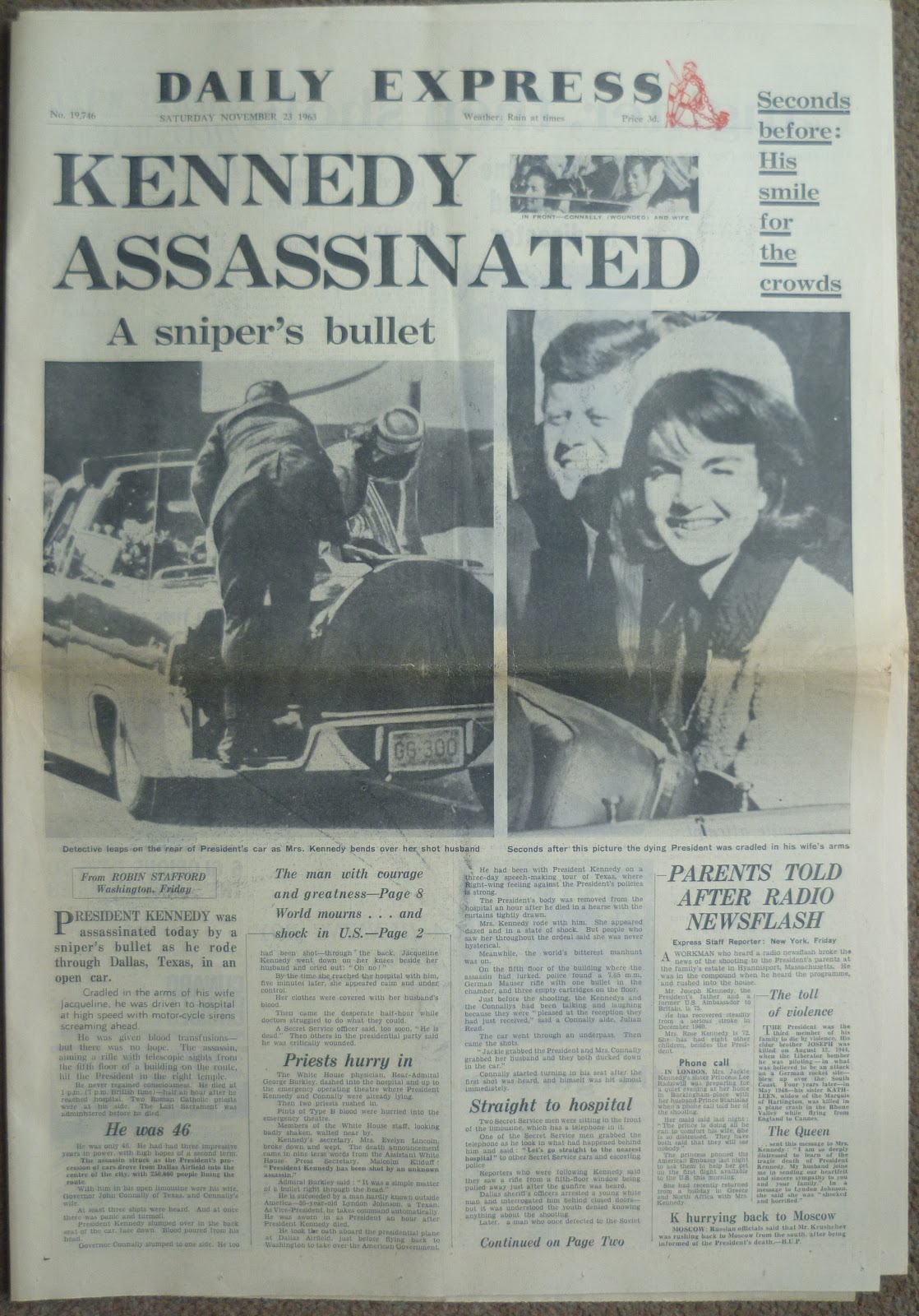 1000+ images about Classic British Newspaper Front Pages on Pinterest